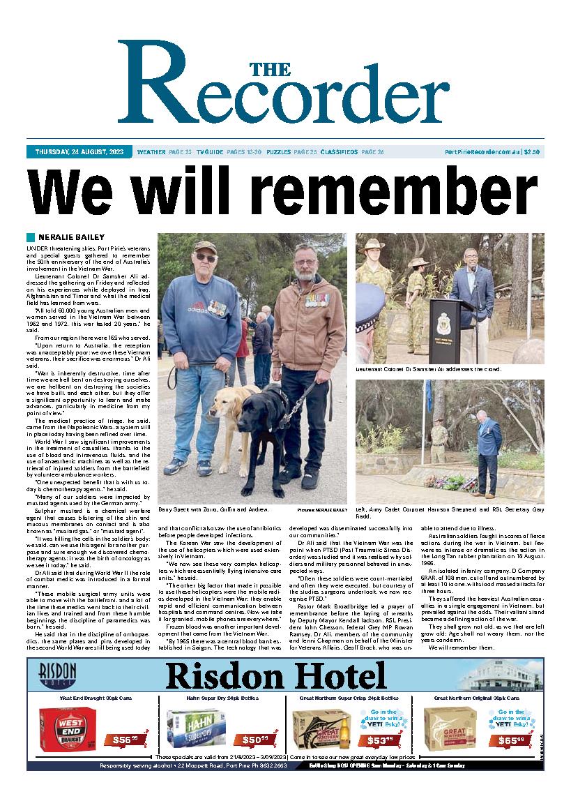 The Recorder - 24th August 2023 | The Recorder