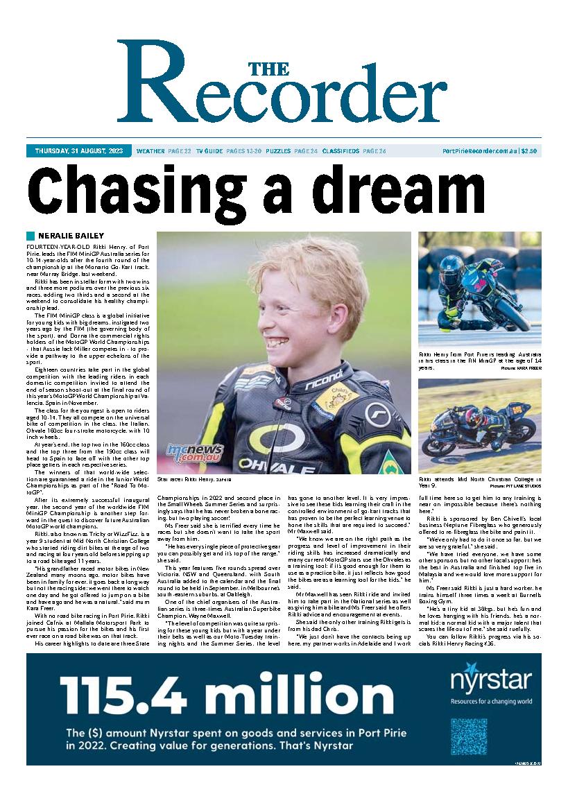 The Recorder - 31st August 2023 | The Recorder