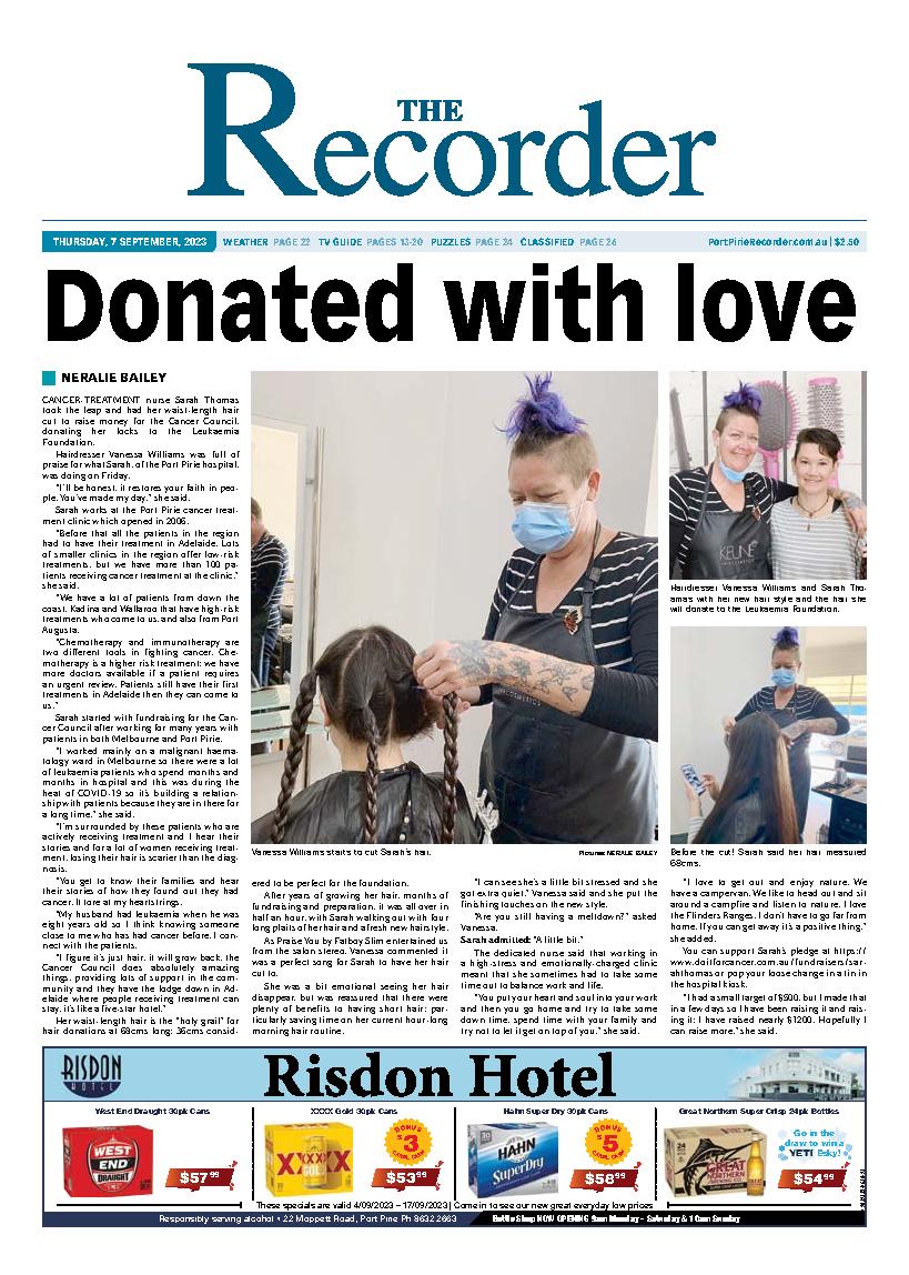 The Recorder - 7th September 2023 | The Recorder