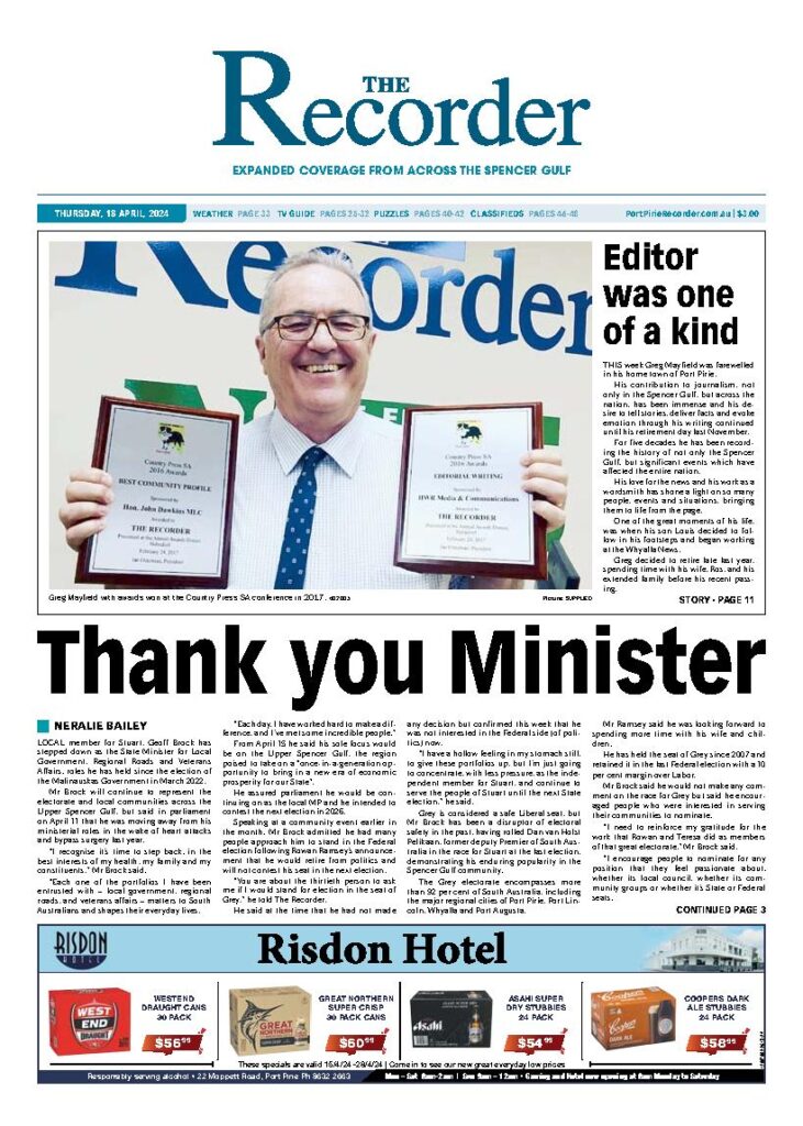 The Recorder - 18th April 2024 | The Recorder