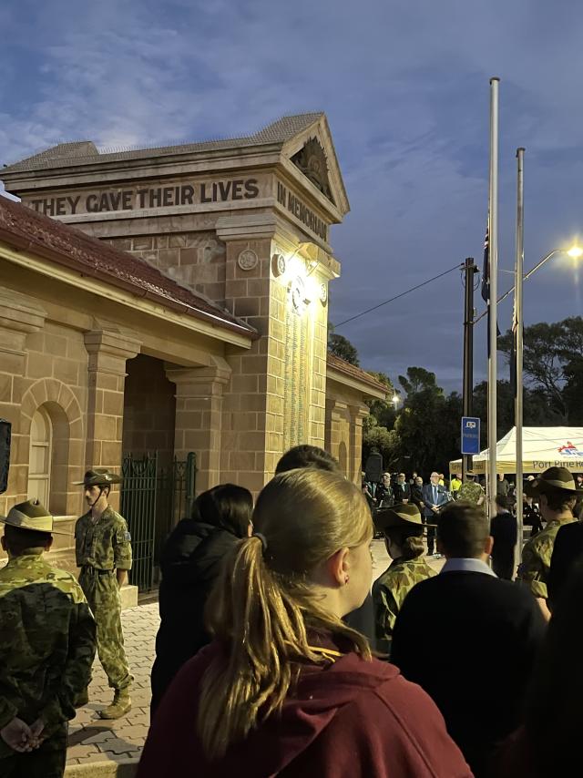 Port Pirie remembers them at dawn | The Recorder